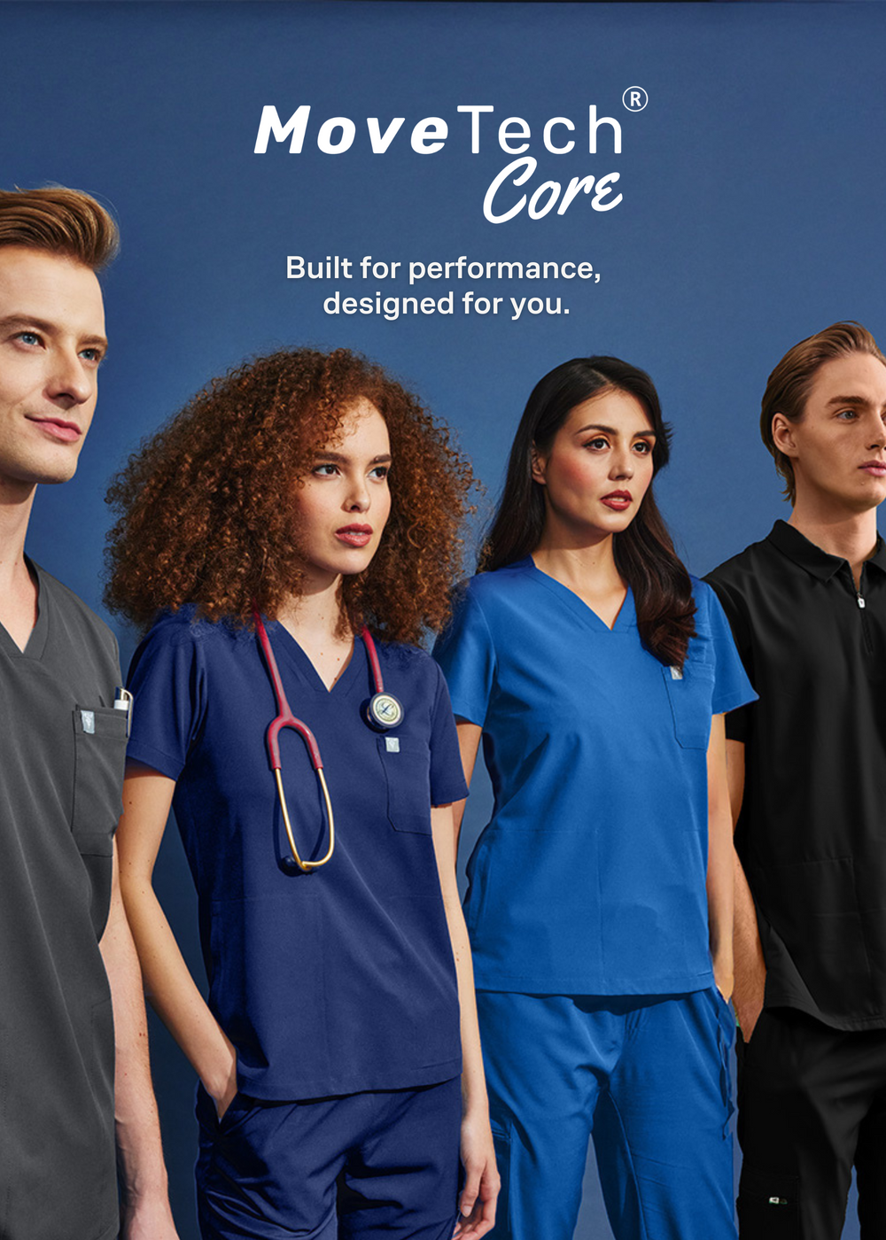 Performance MoveTech® Scrubs & White Coats for Medical Heroes